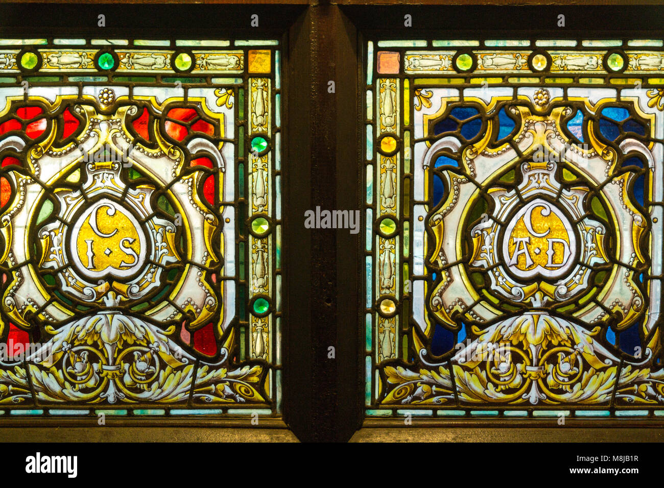 stain glass window Stock Photo - Alamy
