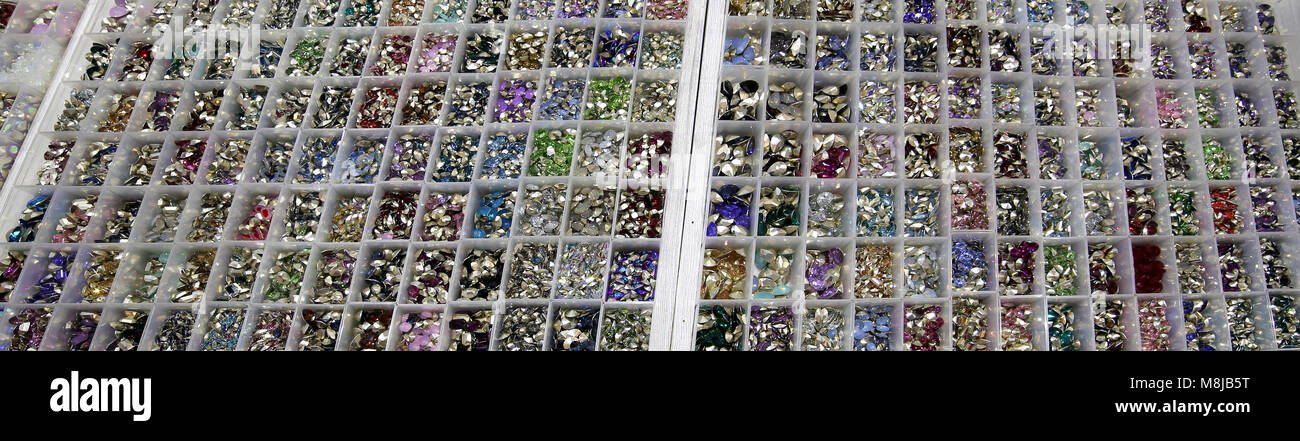 many diadems for the creation of personalized necklaces and jewels ...