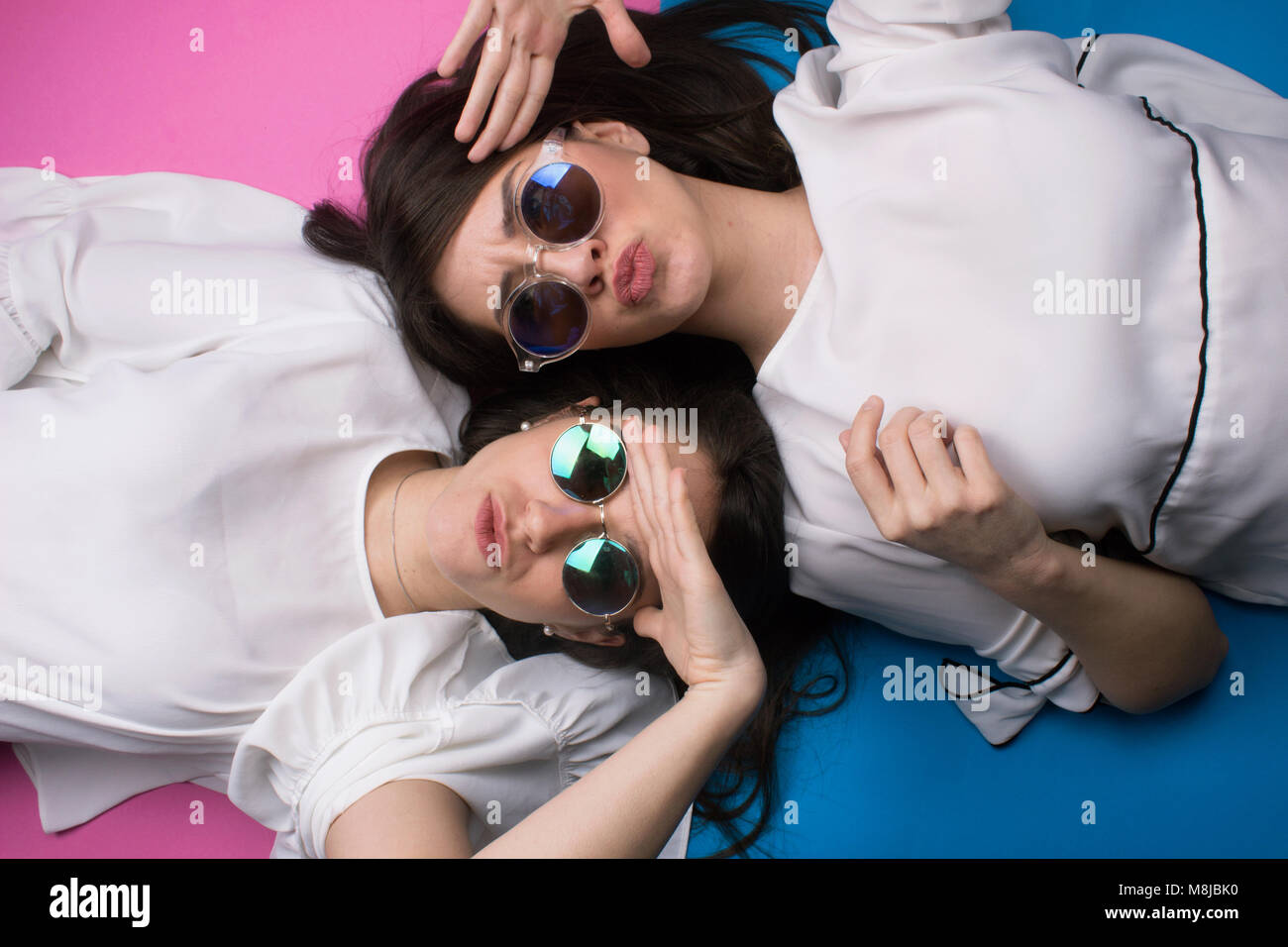 best friends portrait Stock Photo - Alamy