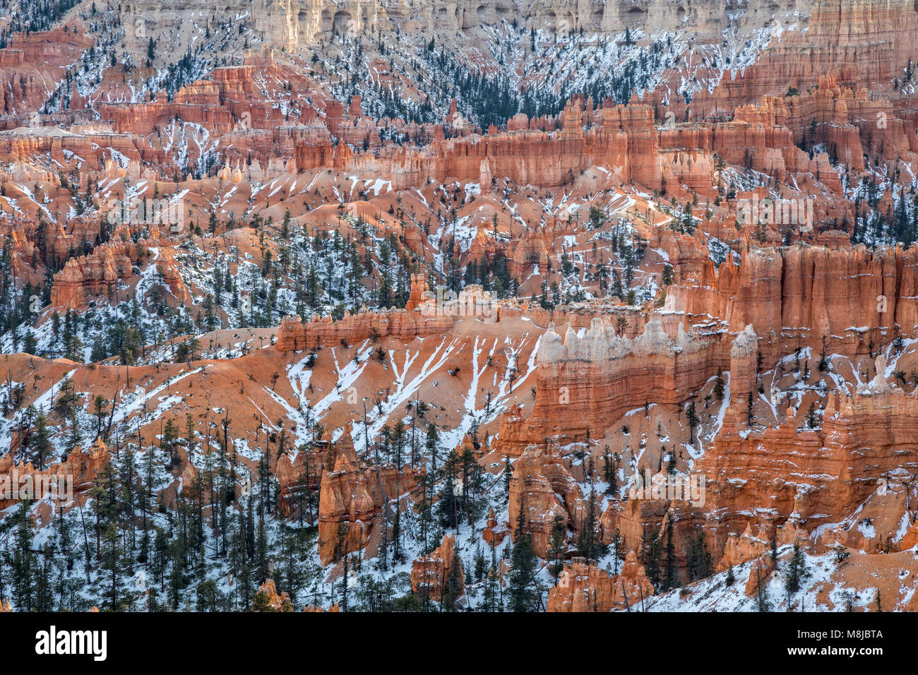 Bryce Canyon National Park Utah Winter Landscape Stock Photo - Alamy