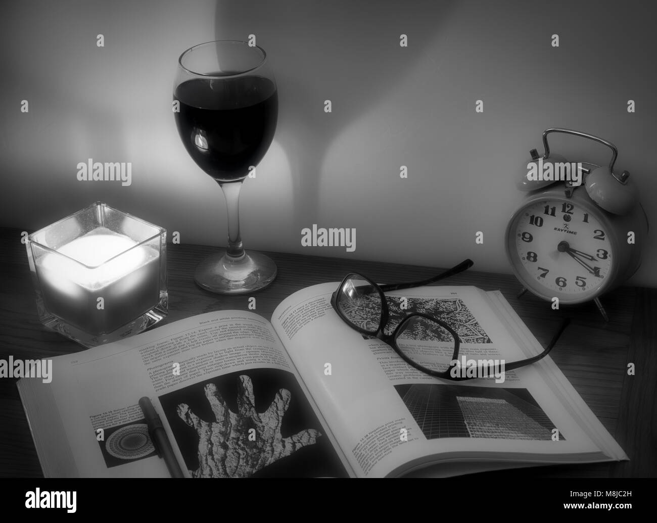 Candle and study hi-res stock photography and images - Alamy