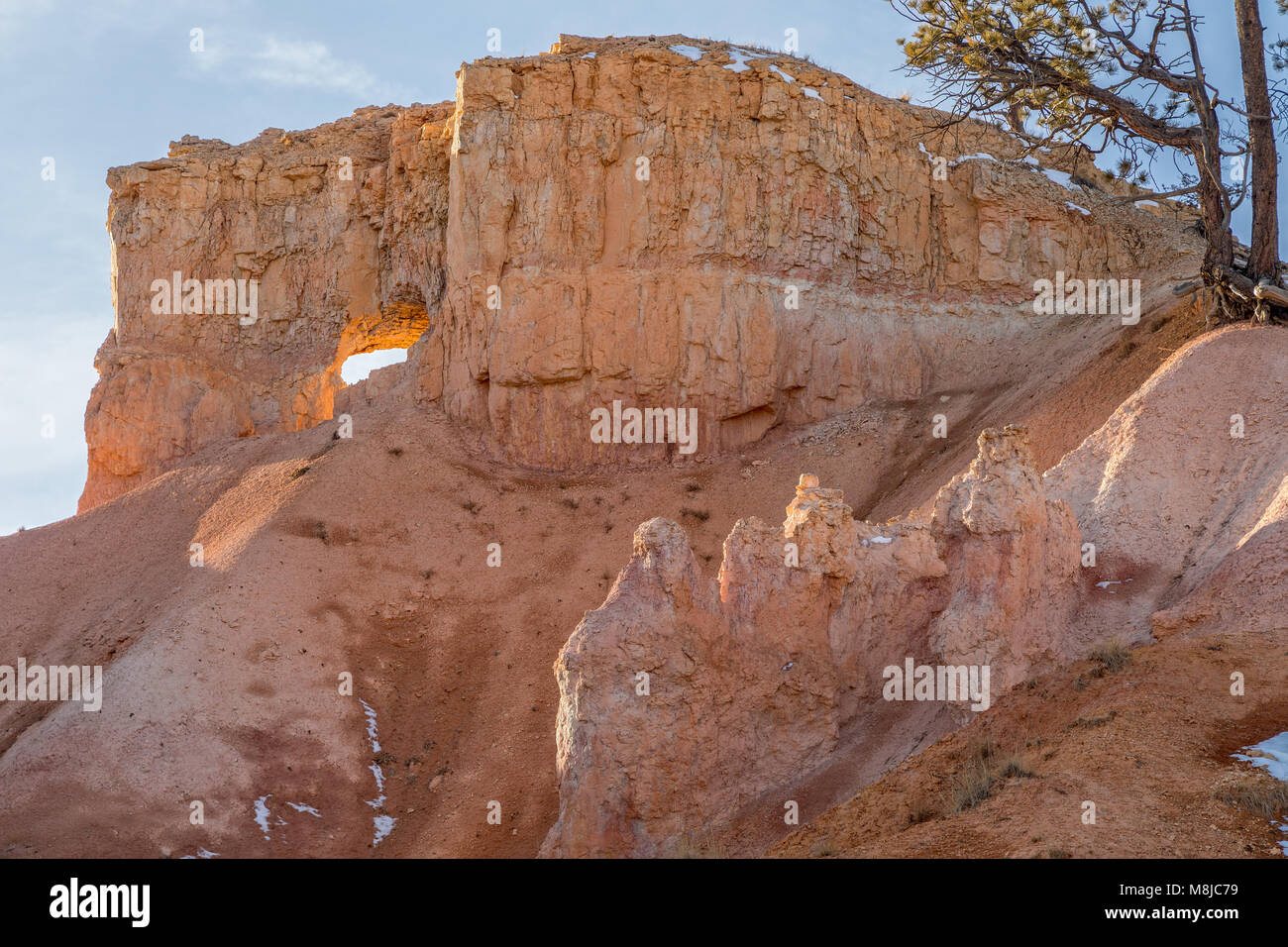 Bryce Canyon National Park Utah Winter Landscape Stock Photo - Alamy