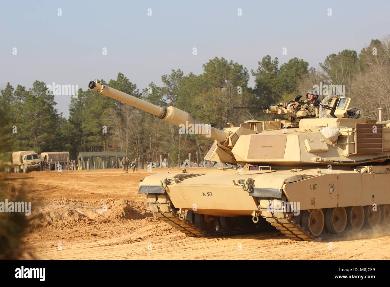 North Carolina National Guard soldiers with A Company, 4-118th Combined ...