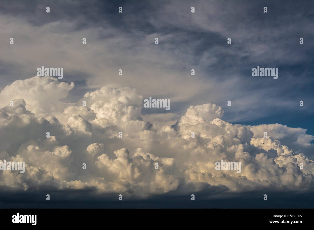 Clouds storm, cumulonimbus clouds, Rapid vertical growth mature ...