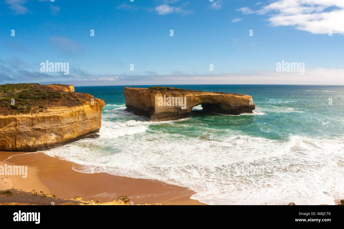 London Arch near Great Ocean Road , Port Campbell National Park ...