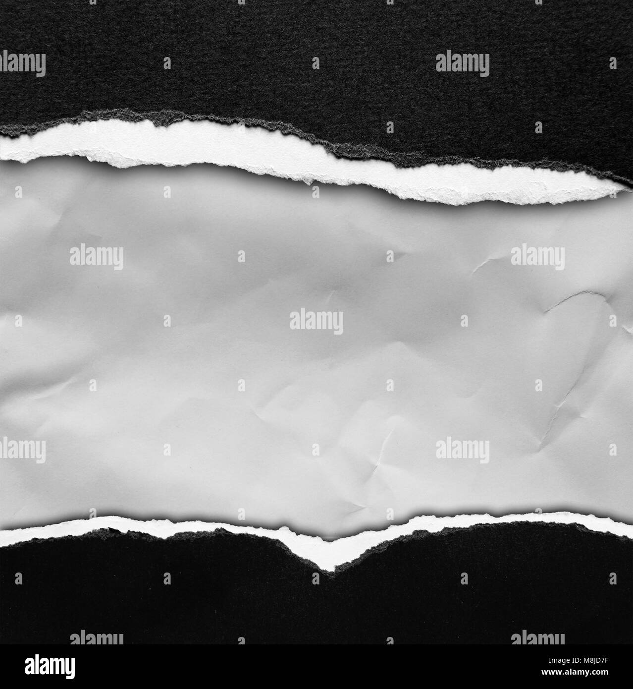 Ripped paper, space for copy Stock Photo - Alamy