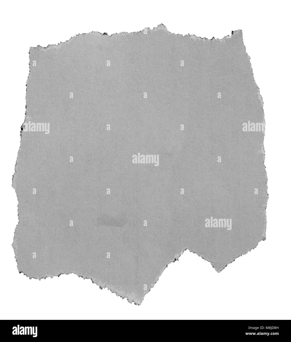 Piece of torn paper on plain background Stock Photo - Alamy