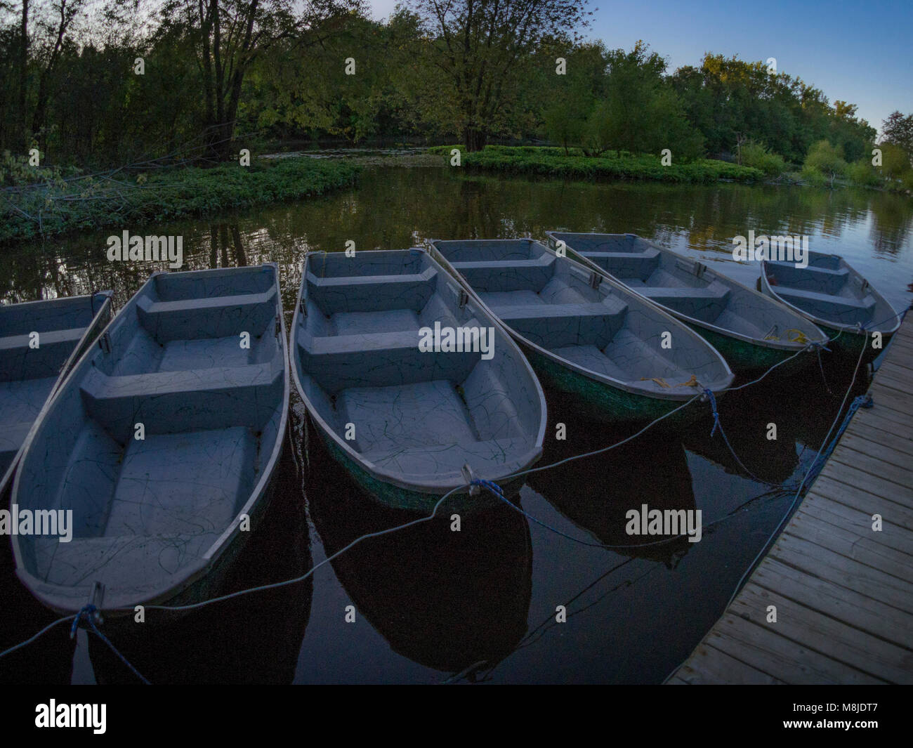 Boats on water Stock Photo - Alamy