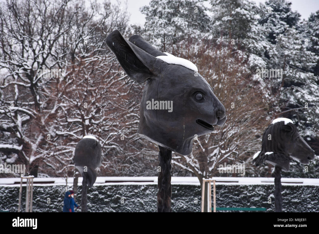 Vienna, Austria. February 2, 2017. The Rabbit. Part of the Circle of ...