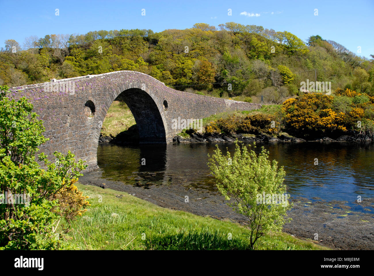 The bridge over the Atlantic, Scotland Stock Photo - Alamy