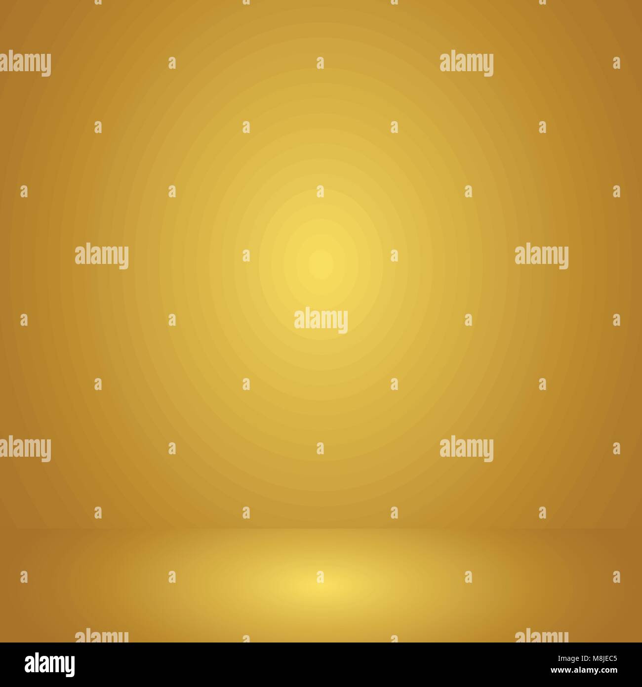 Luxury Gold Studio room background with Spotlights well use as Business ...
