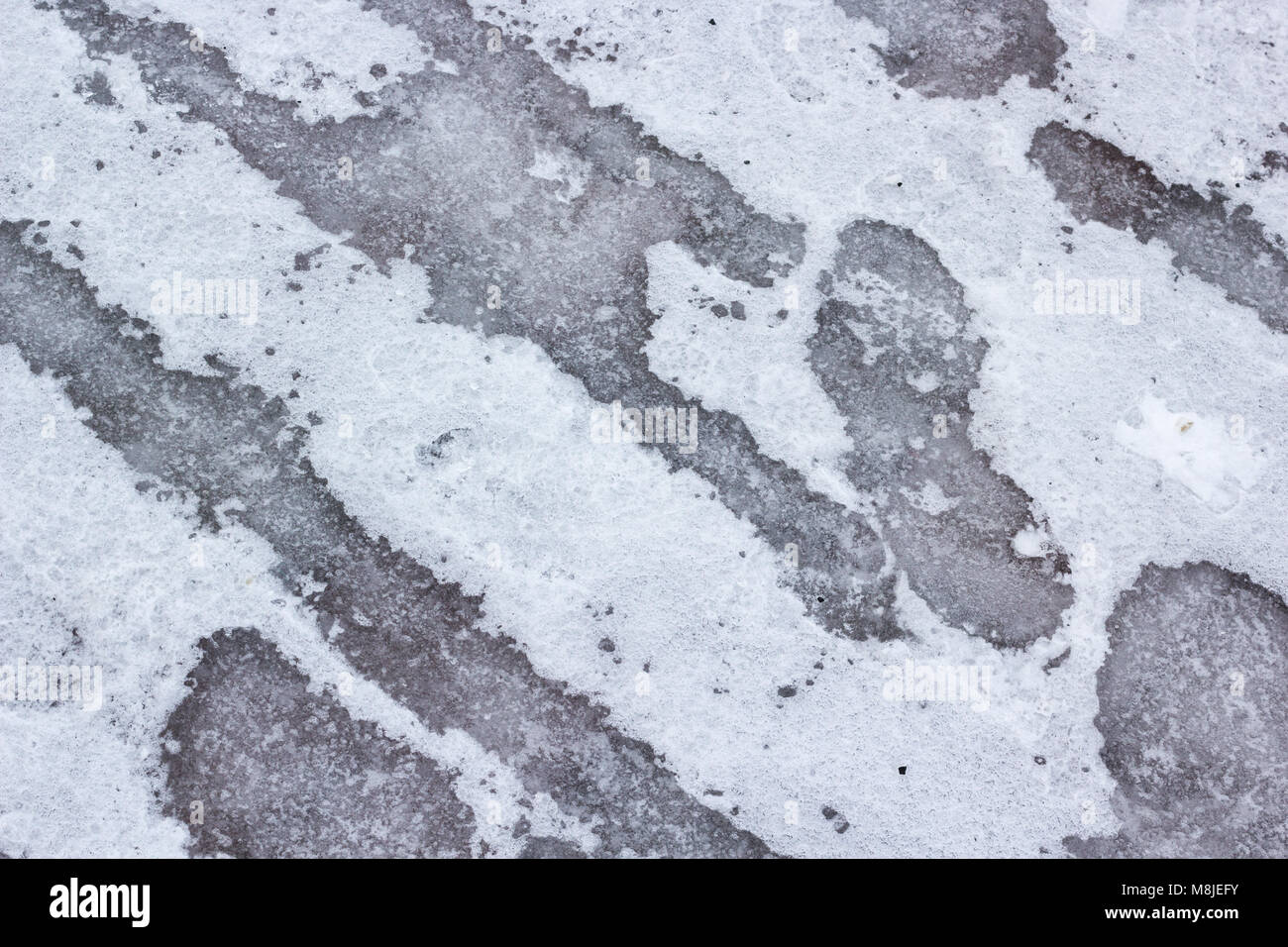 Background of winter ice and snow texture Stock Photo - Alamy