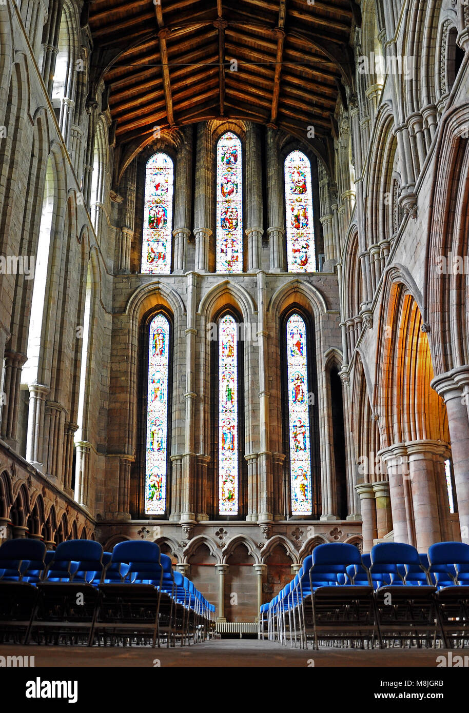 Hexham abbey crypt hi-res stock photography and images - Alamy