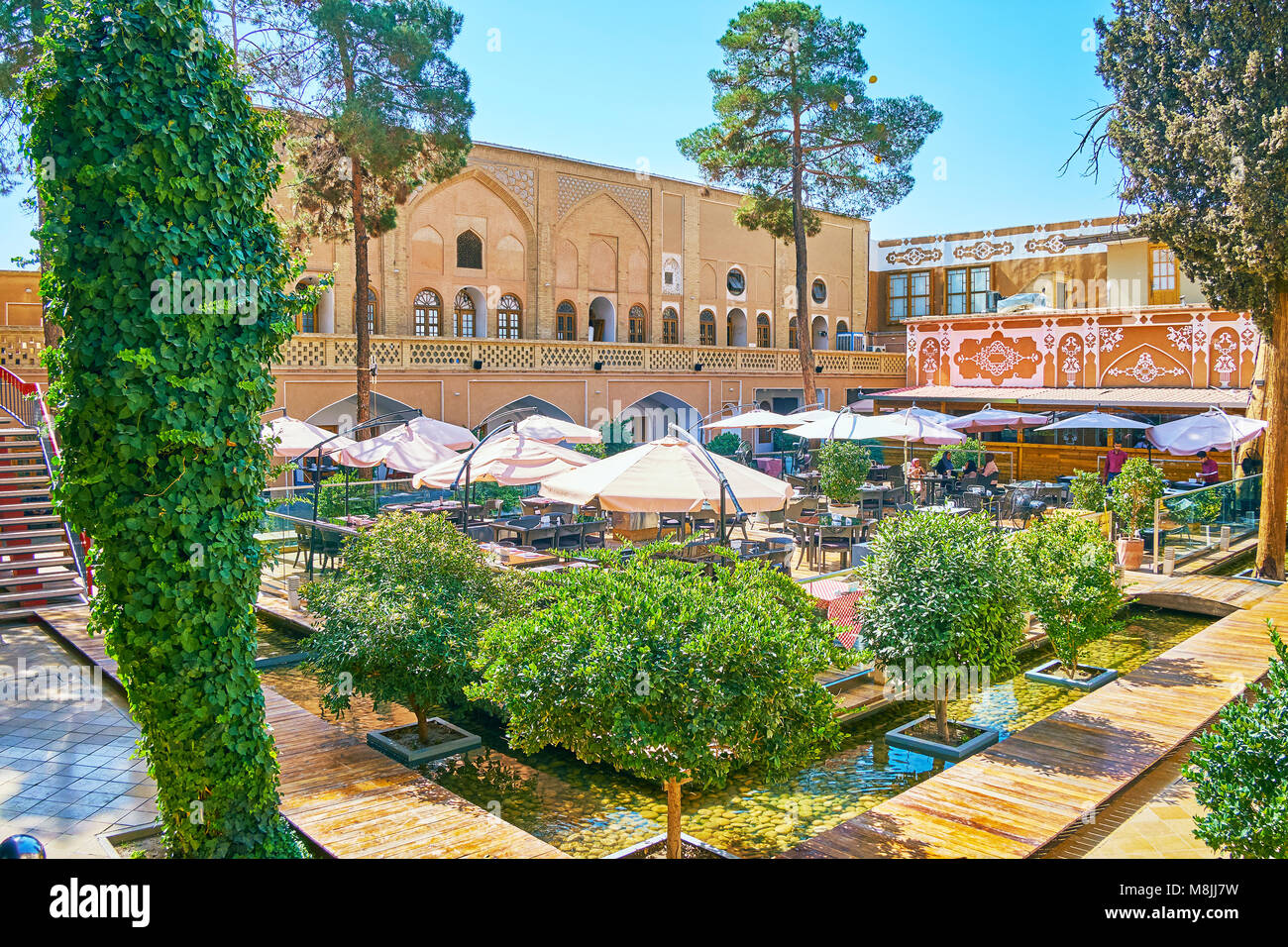 ISFAHAN, IRAN - OCTOBER 20,2017: Julfa Armenian neighborhood is the ...