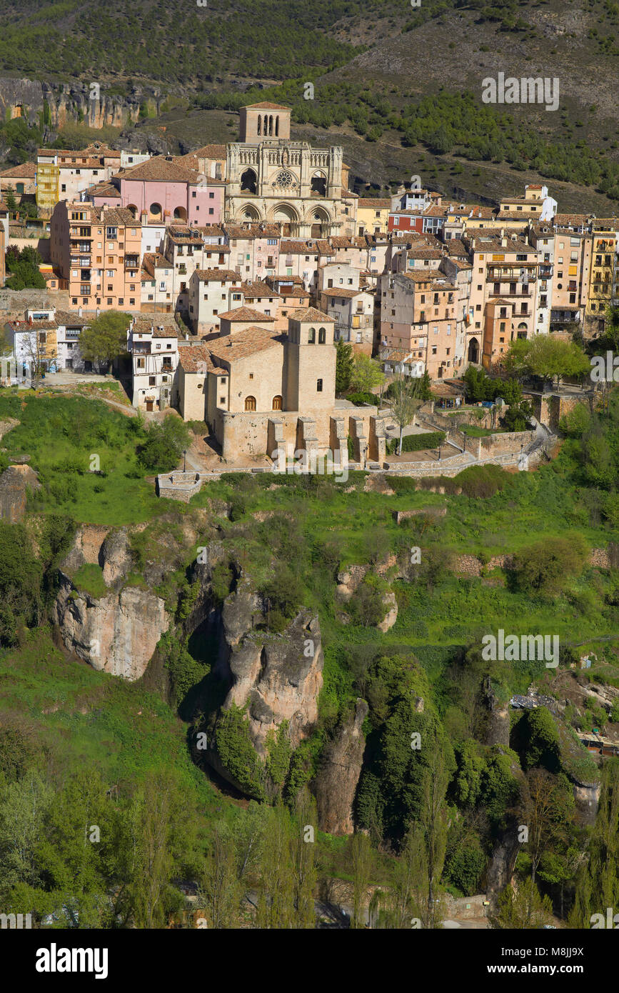 Cuenca, Cathedral, Jucar river gorge, UNESCO World Heritage Site ...