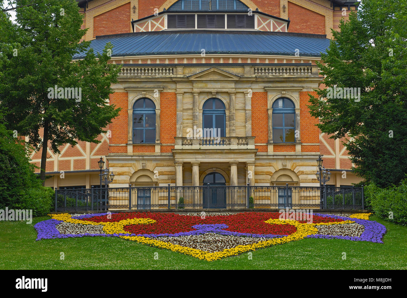 Bayreuth, Festival Richard Wagner Opera House, Bayreuth Festspielhaus ...
