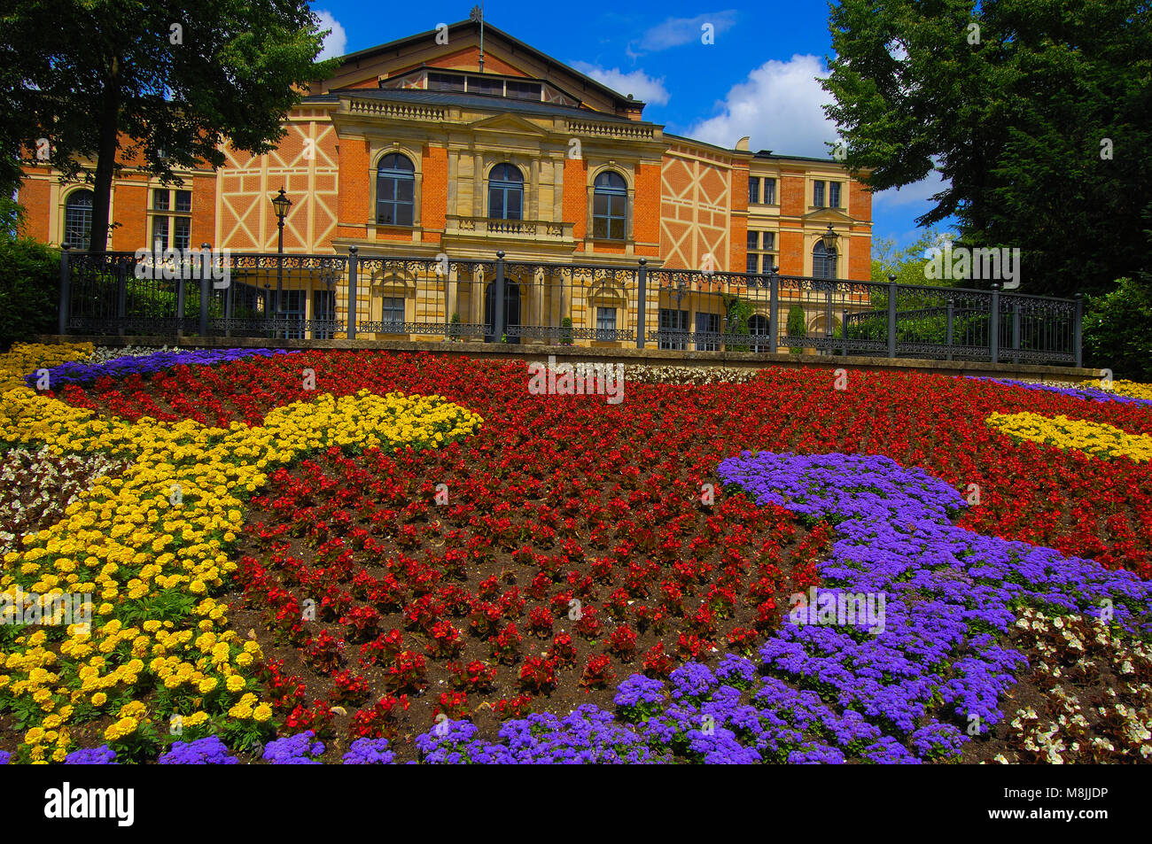 Bayreuth, Festival Richard Wagner Opera House, Bayreuth Festspielhaus ...