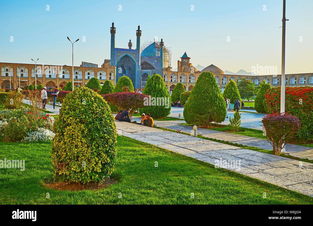 Iran isfahan maidan square hi-res stock photography and images - Alamy