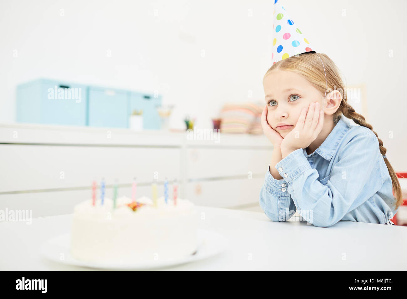 Birthday of girl Stock Photo - Alamy