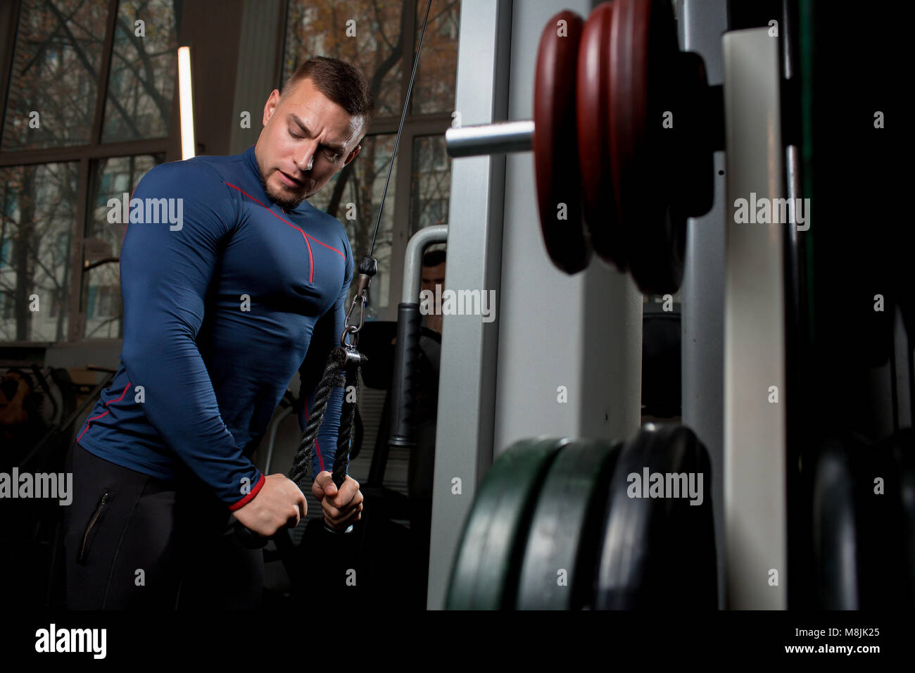 Athlete guy gym hi-res stock photography and images - Alamy