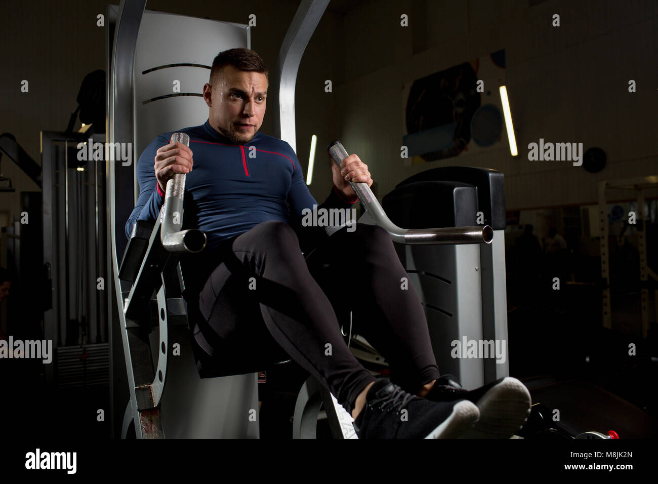 Sweating while training Stock Photo - Alamy