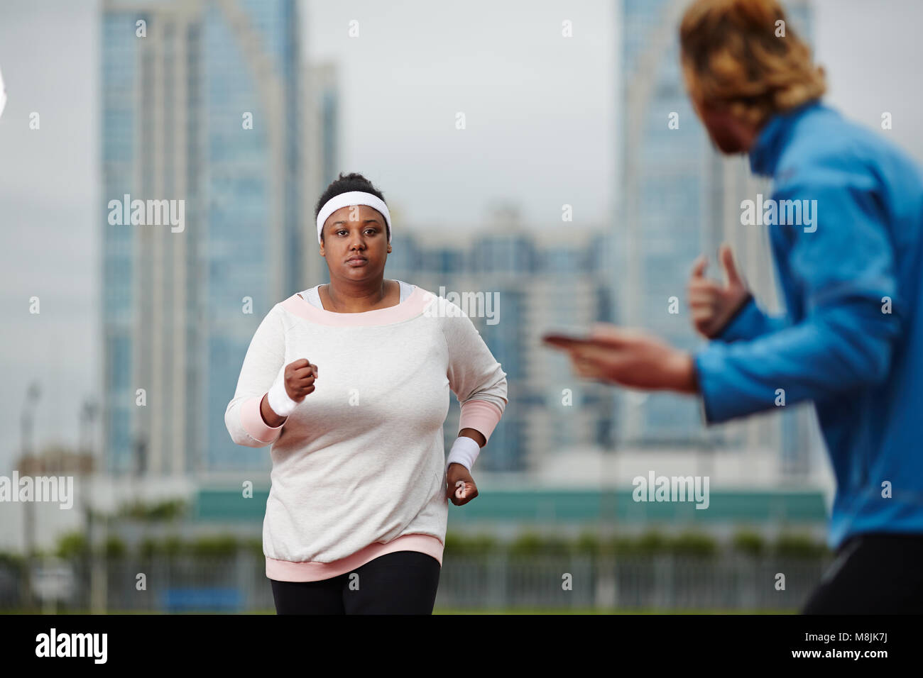 Preparing for competition Stock Photo - Alamy