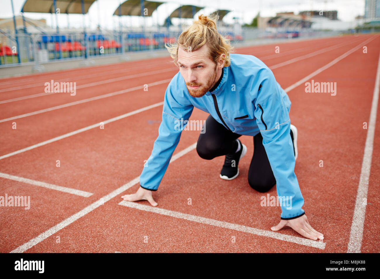 Determined to win Stock Photo - Alamy