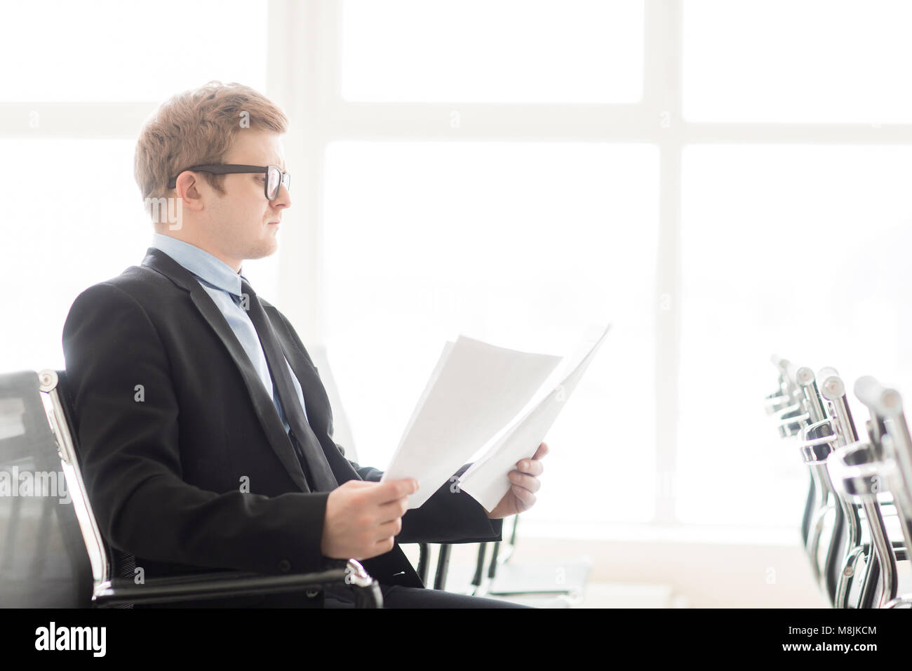 One of reporters Stock Photo - Alamy