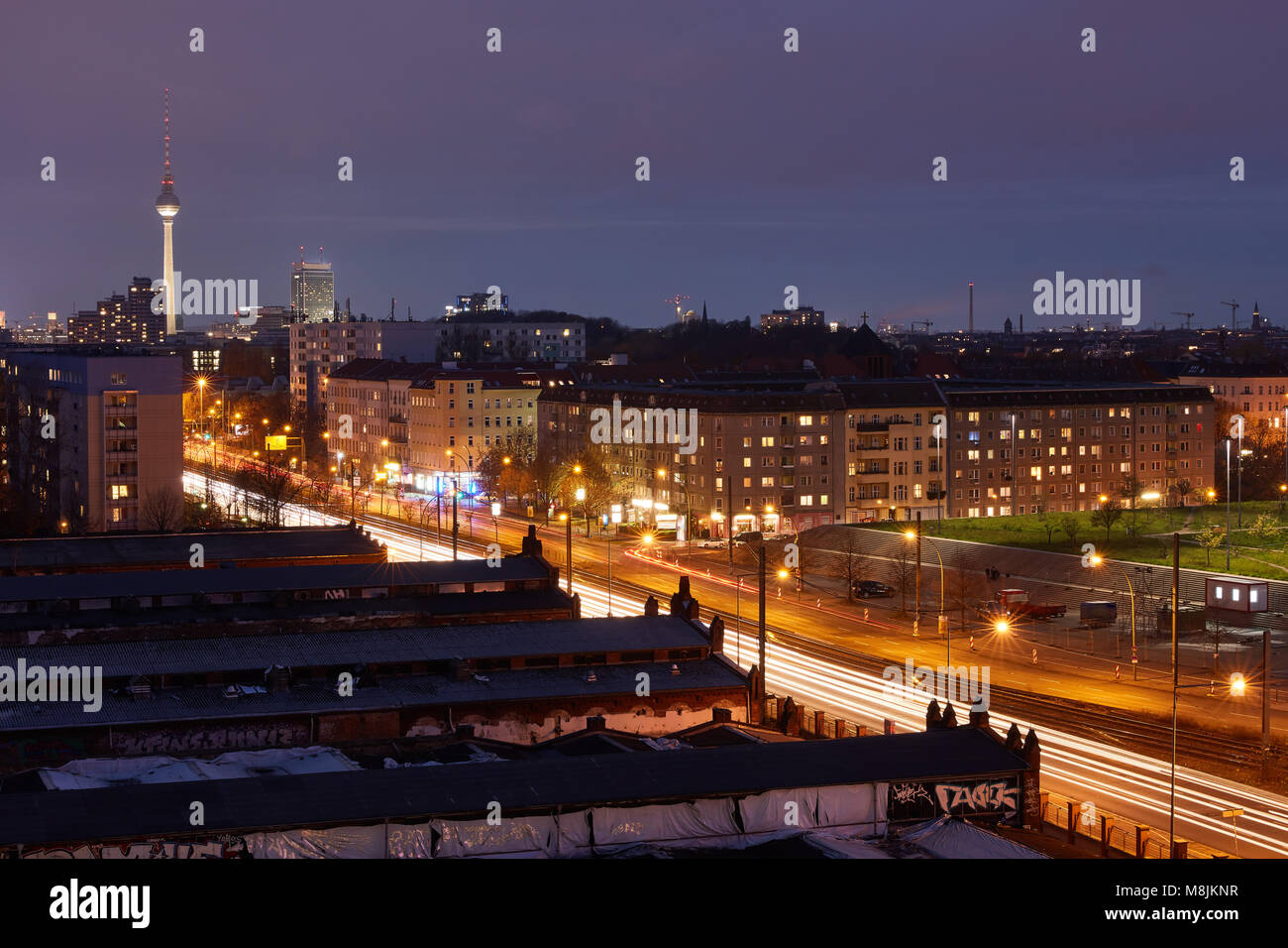 Traffic light tower berlin hi-res stock photography and images - Alamy