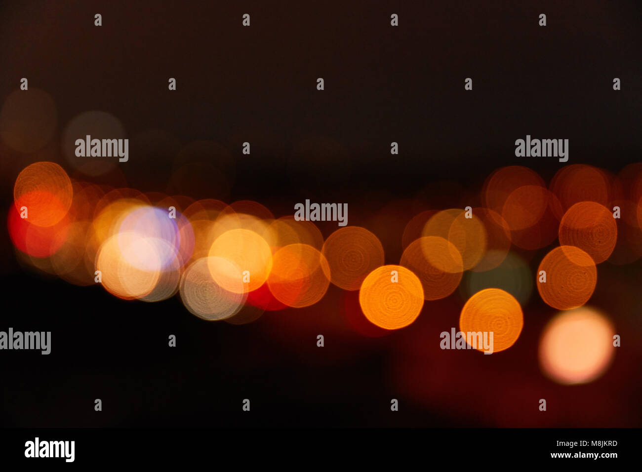 Shining lights background abstract at night Stock Photo - Alamy