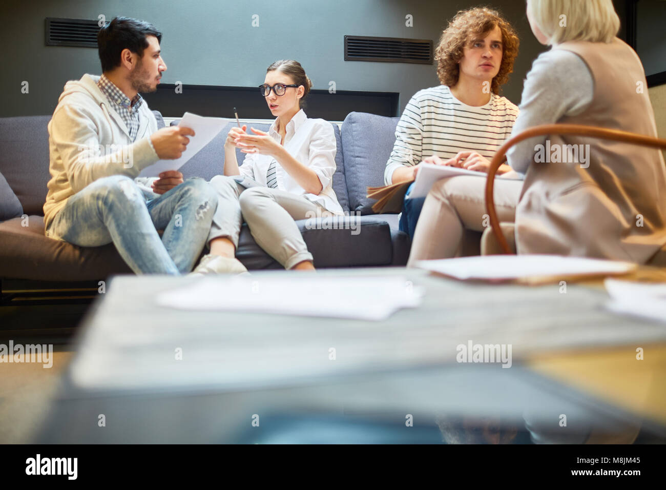 Professional groups hi-res stock photography and images - Alamy