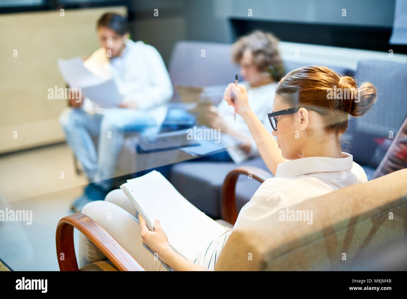 Work over project Stock Photo - Alamy