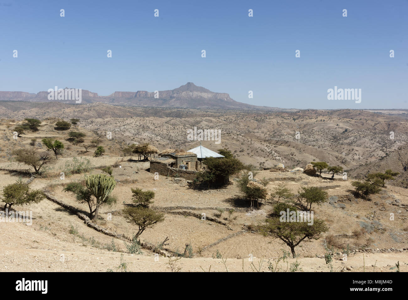 Ethiopian landscape, Tigray Stock Photo - Alamy
