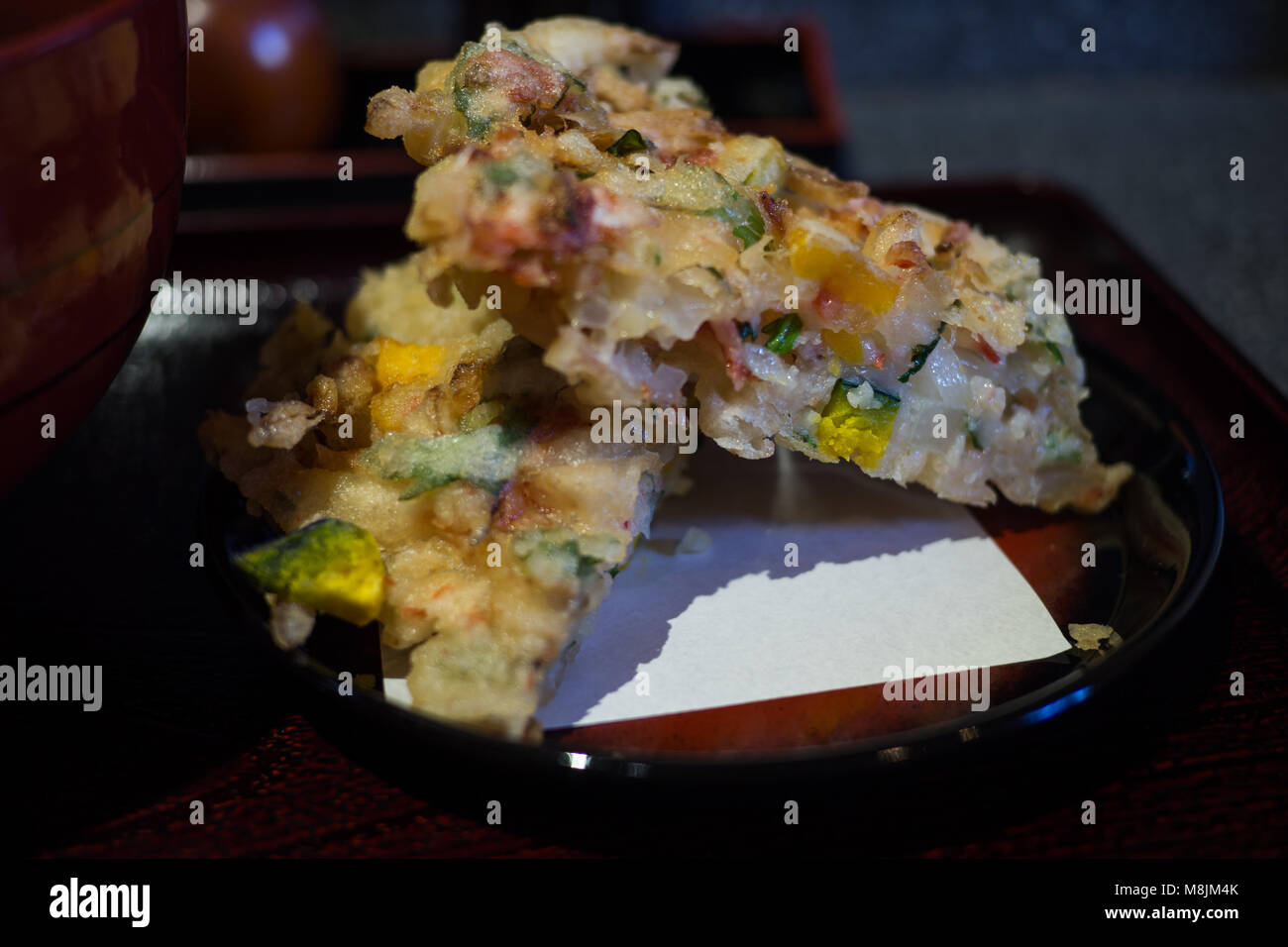 Deep fried vegetable Pattie with potato, pumpkin, onion and celery ...