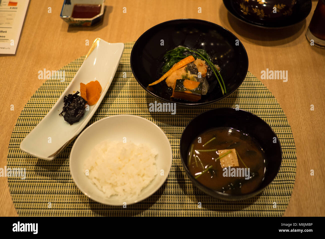 A Kaiseki dinner in Japan Stock Photo - Alamy