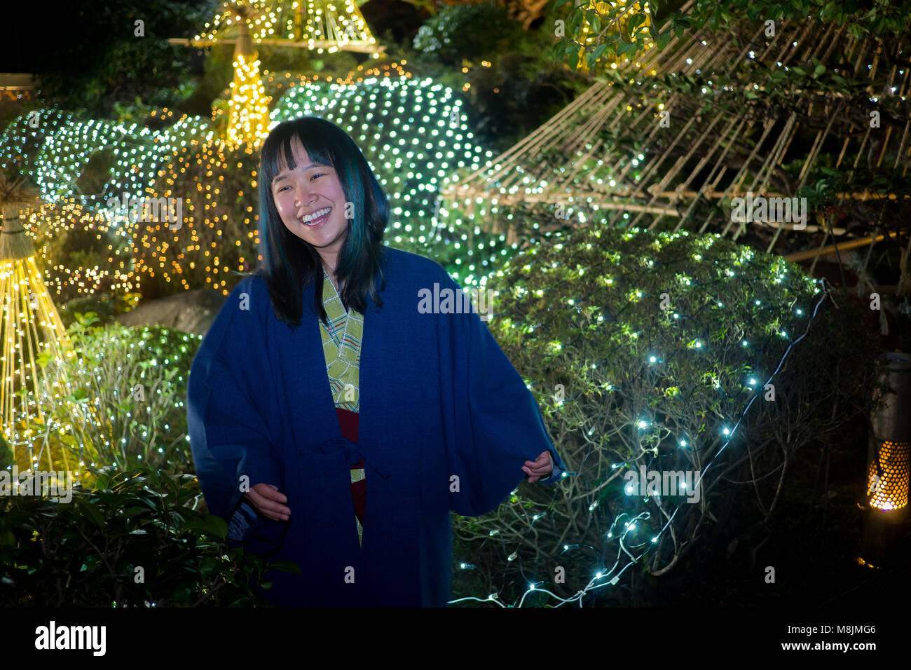 Posing In A Yukata High Resolution Stock Photography and Images - Alamy