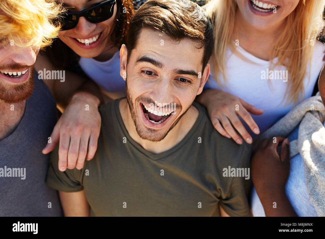 Guy girl friends hi-res stock photography and images - Alamy
