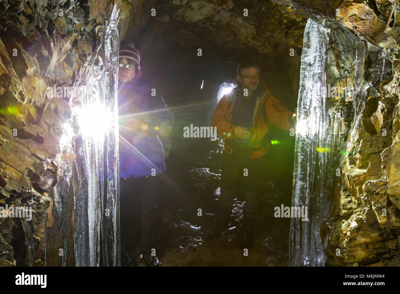 Its been so cold this week, even deep underground mines have frozen ...