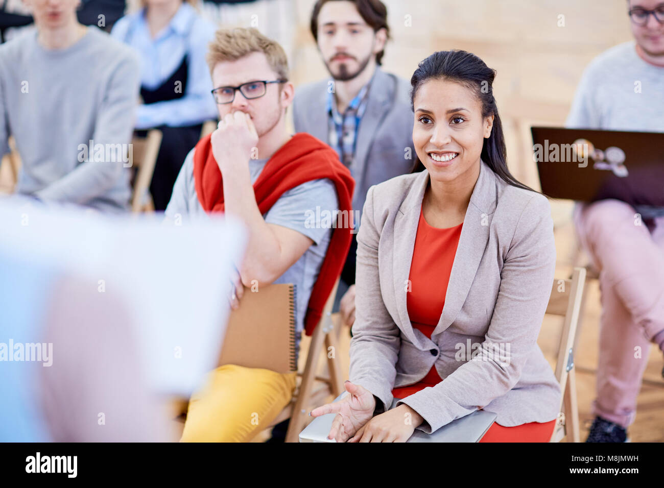 Professional audience hi-res stock photography and images - Alamy