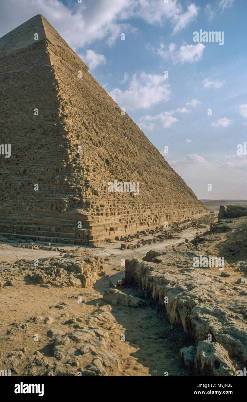 The Great Pyramids at Giza Stock Photo - Alamy