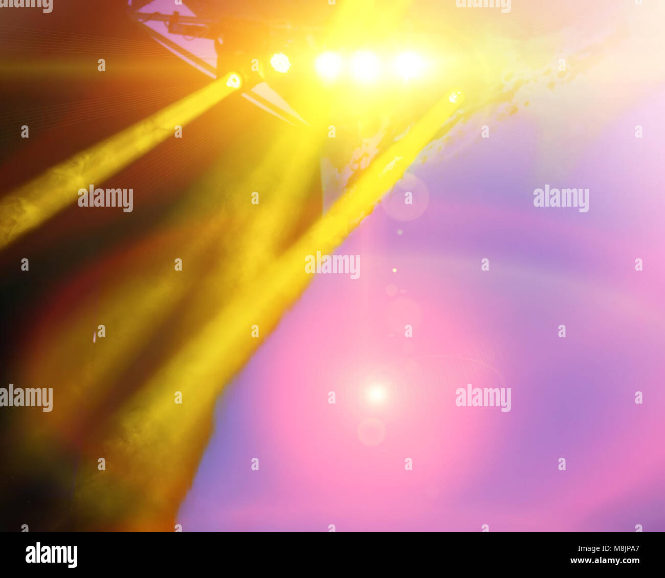 Concert lighting during the show. Blur background concert lighting on ...
