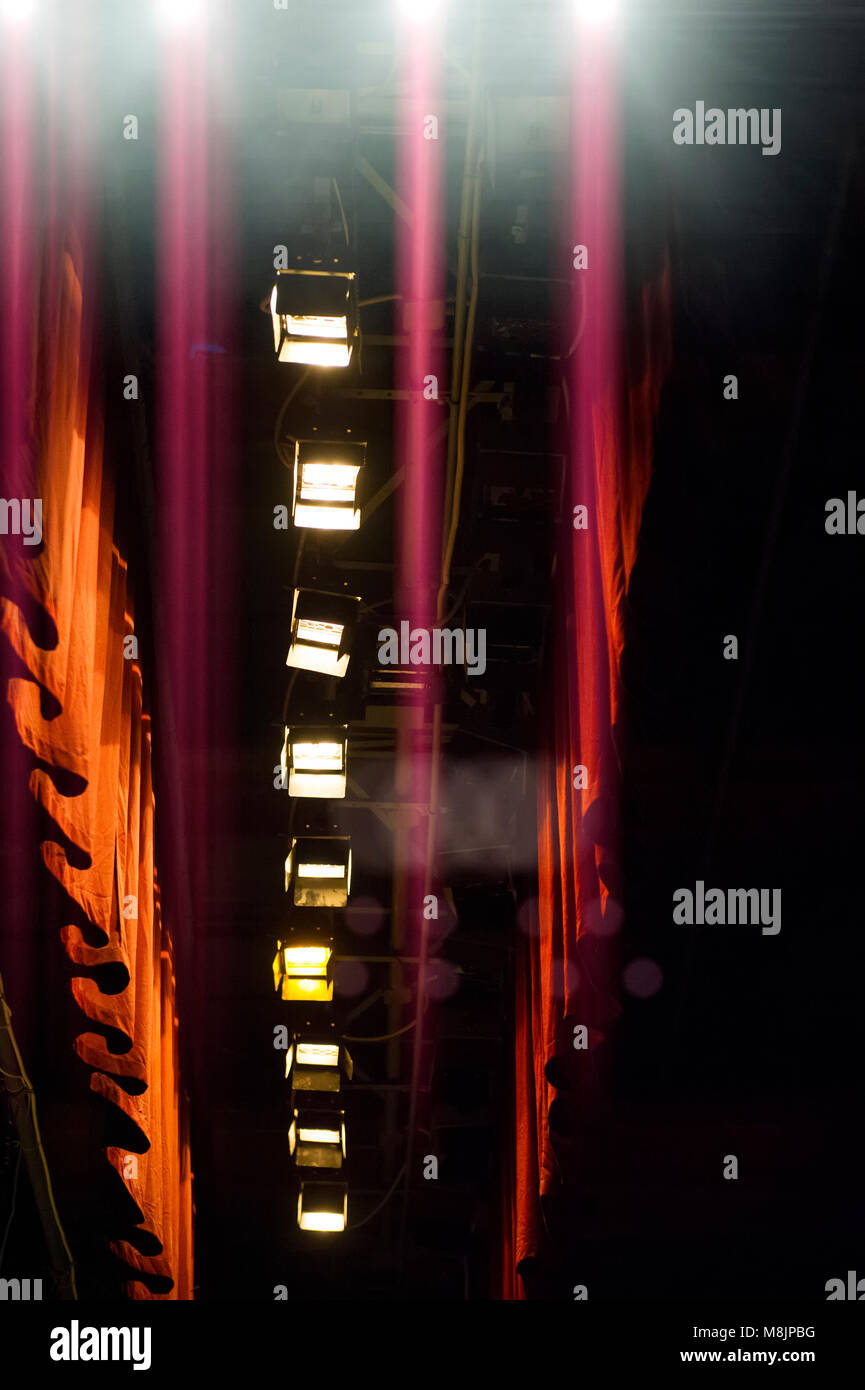 Beam of light curtains hi-res stock photography and images - Alamy