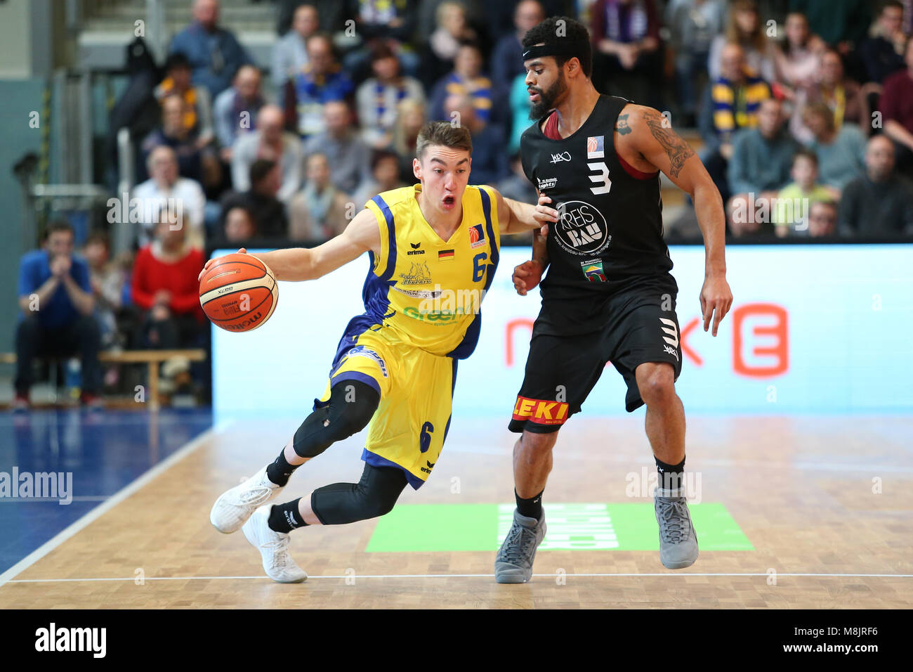 Hagen, Federal Republic Of Germany. 17th Mar, 2018. Jasper Guenther #6 ...