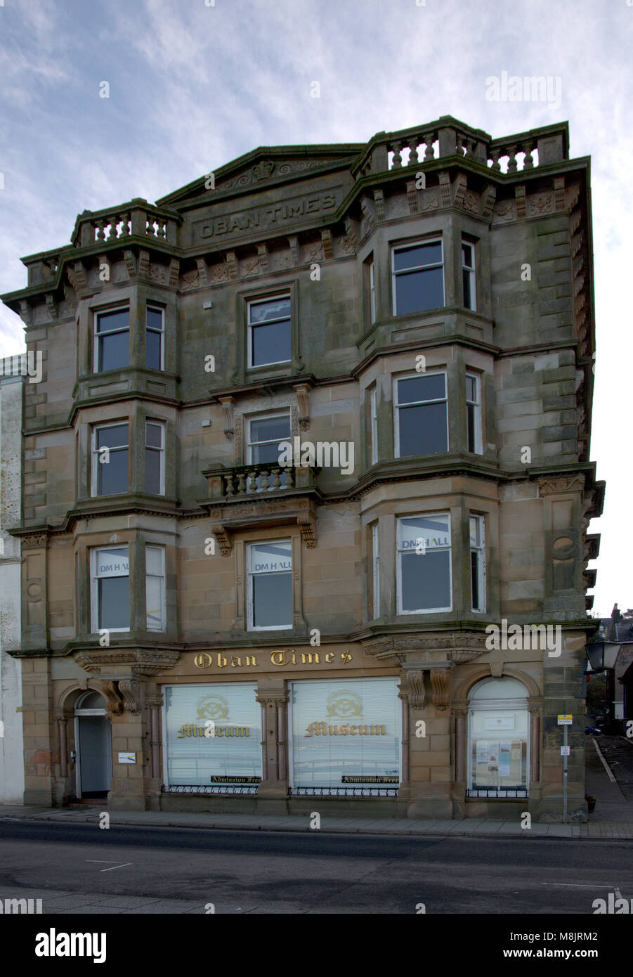 Oban times building Stock Photo - Alamy