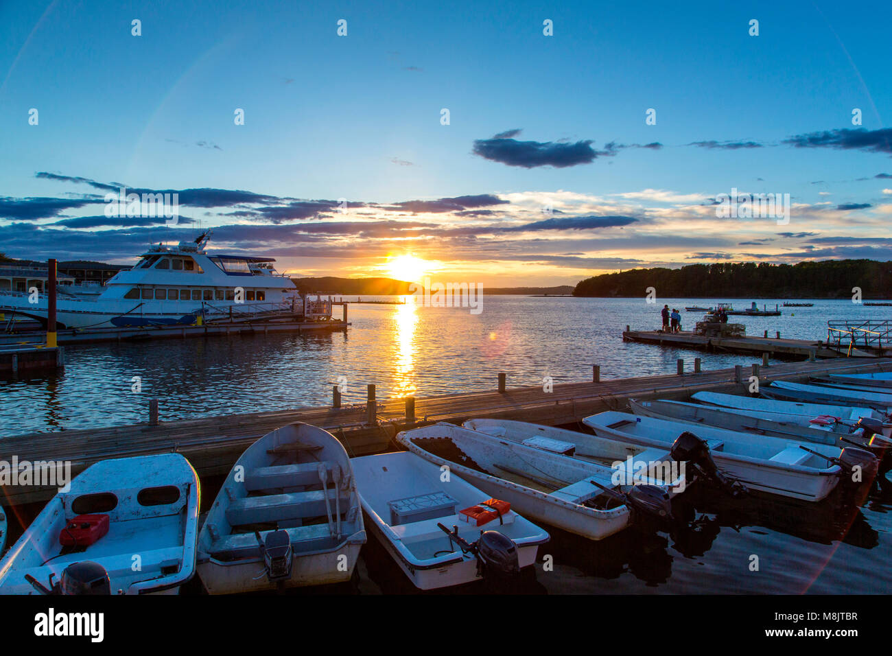 Bar Harbor in the Acadia National Park Stock Photo - Alamy