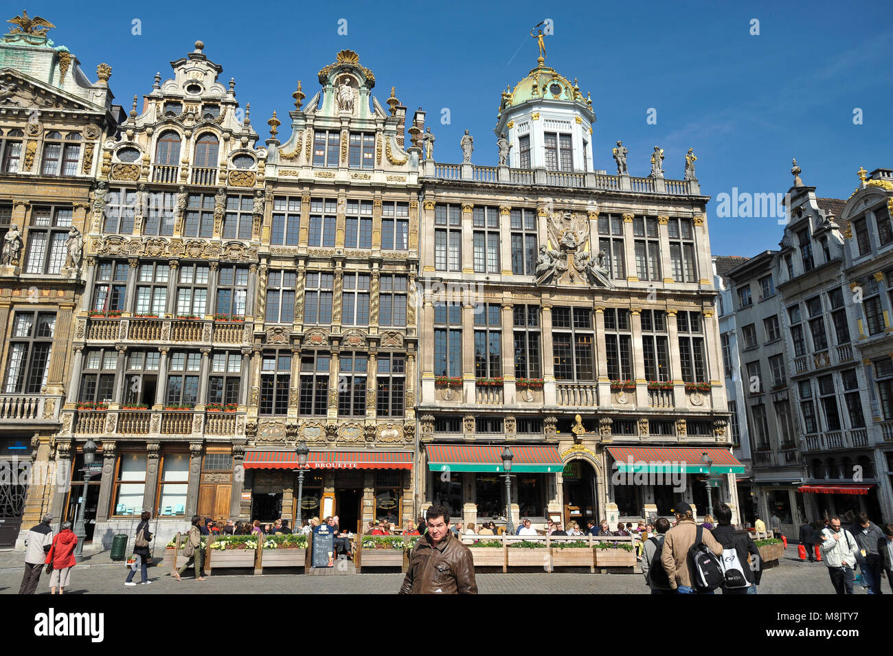 Italian Baroque houses La Louve, Le Cornet and Le Renard from XVII ...