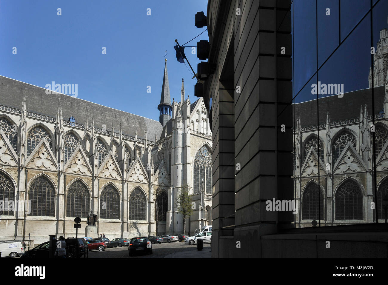 Brabantine Gothic Co-Cathedrale collegiale des Ss Michel et Gudule ...