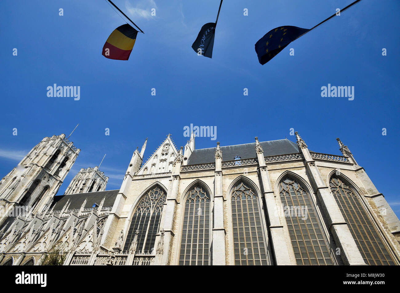 Brabantine Gothic Co-Cathedrale collegiale des Ss Michel et Gudule ...