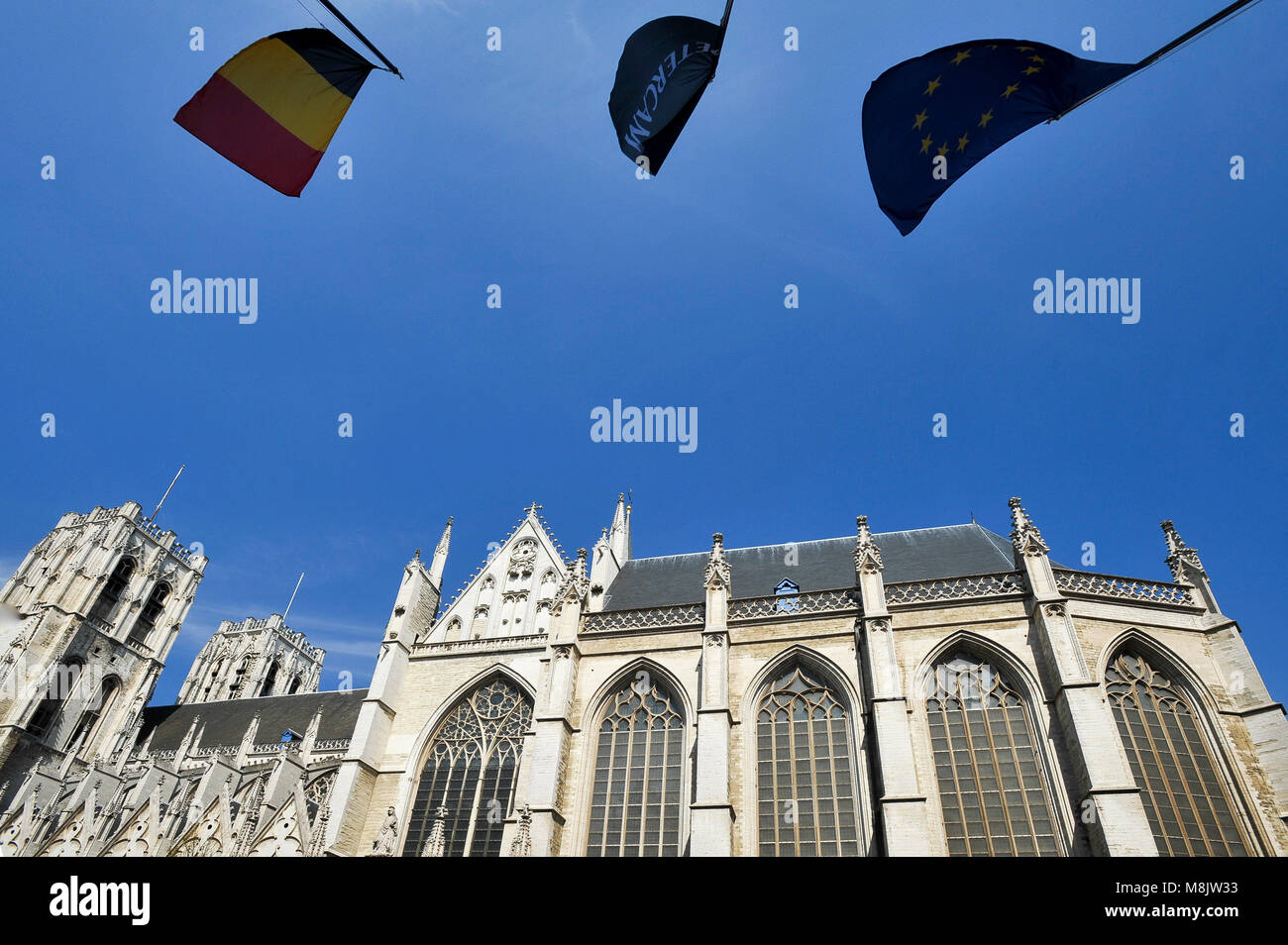 Brabantine Gothic Co-Cathedrale collegiale des Ss Michel et Gudule ...