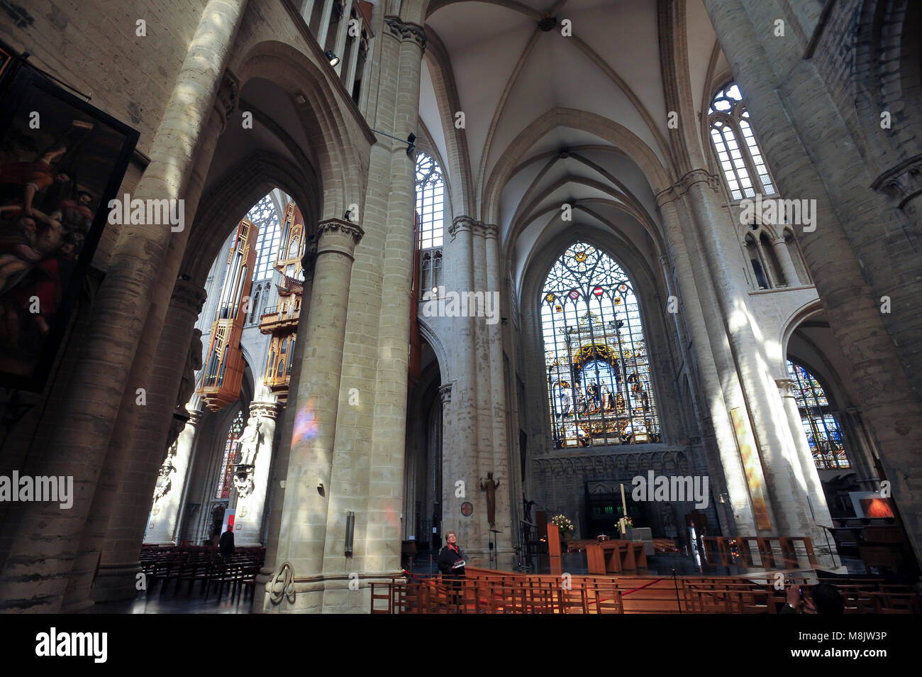 Brabantine Gothic Co-Cathedrale collegiale des Ss Michel et Gudule ...